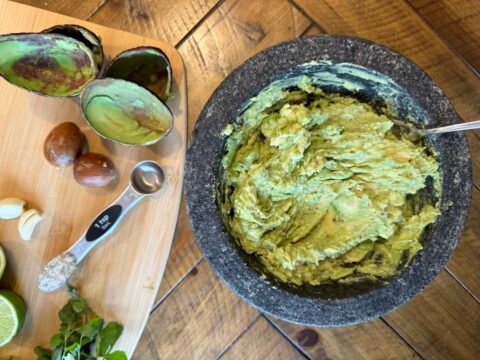 Fresh Homemade Guac - East Coast Homestead